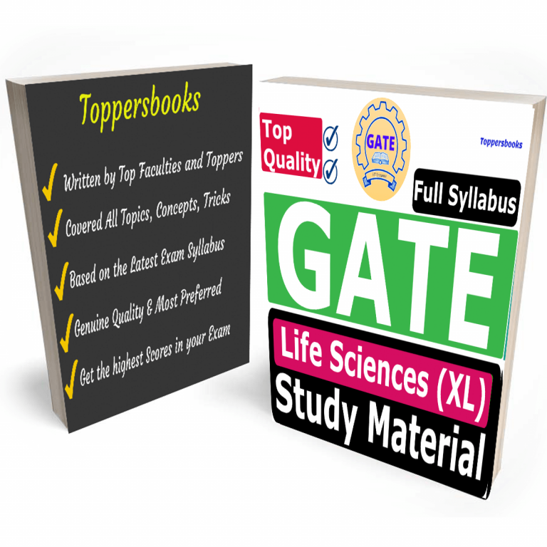 GATE Life Sciences Study Material (All in One), The Best Handwritten ...