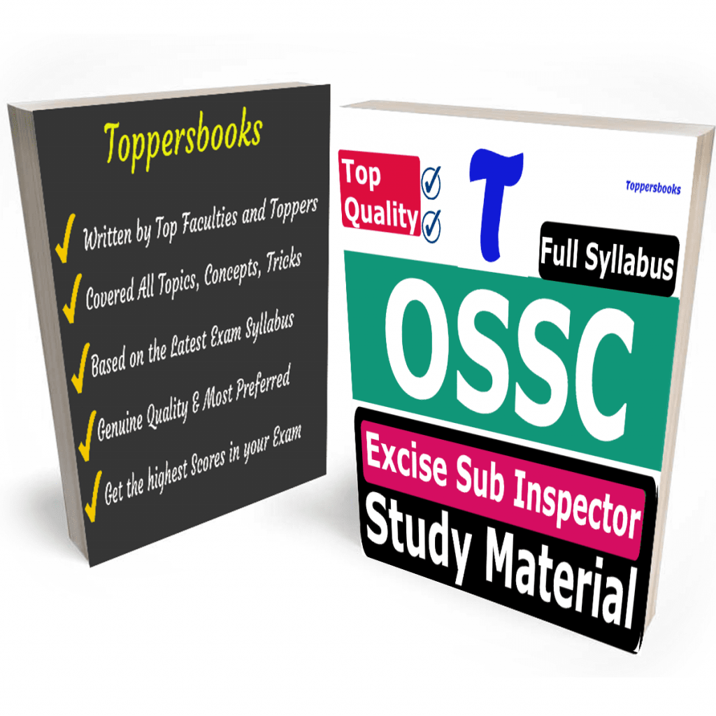 OSSC Excise Sub Inspector Study Material (All in One), The Best ...